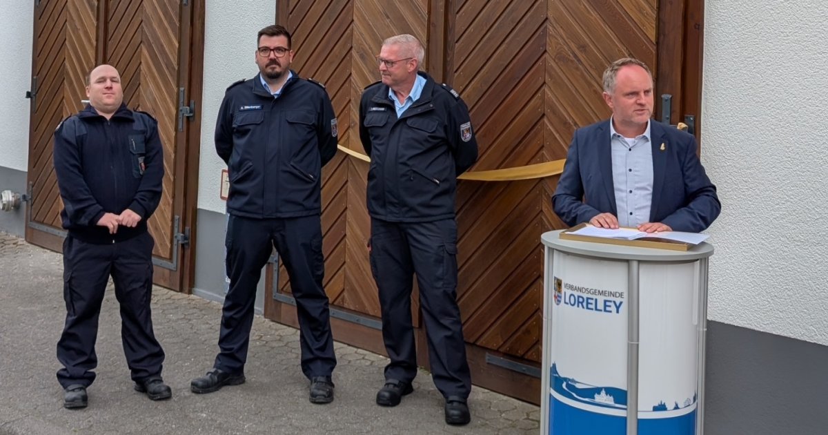 Feuerwehrunterkunft Lierschied nach Sanierung offiziell wieder in ...