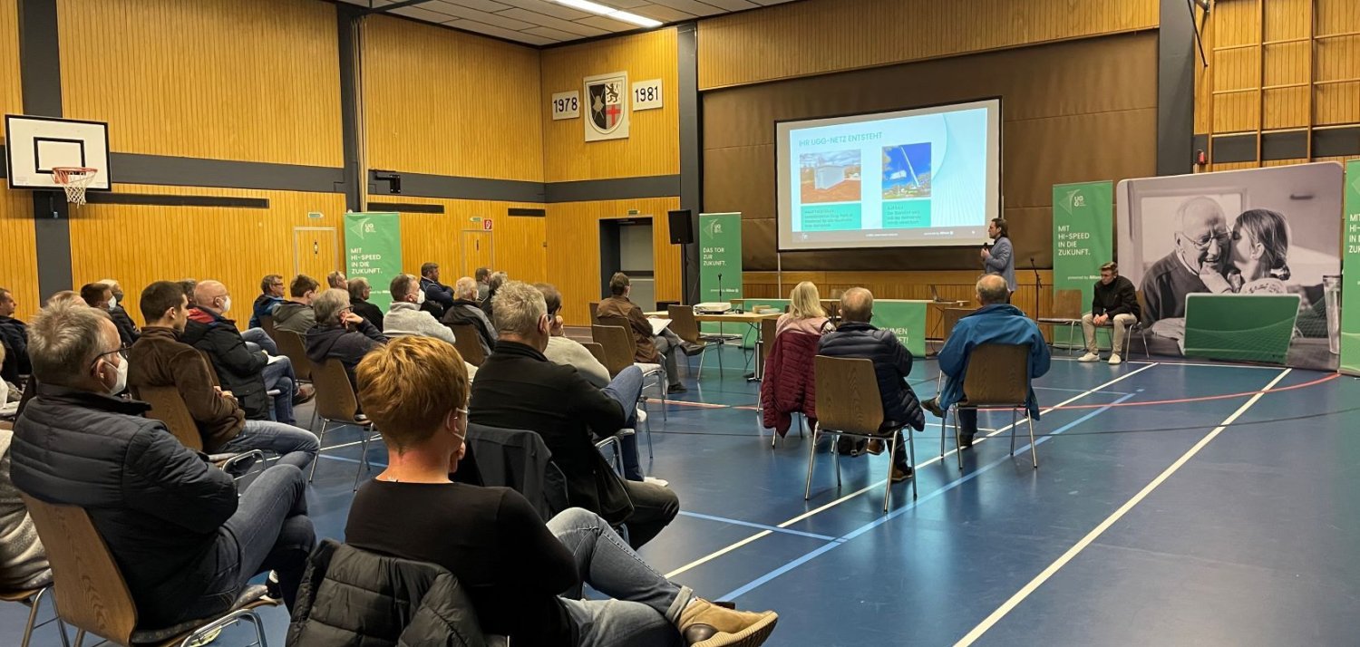 'Unsere Grüne Glasfaser' stellt Informationen zum Netzausbau in der ...